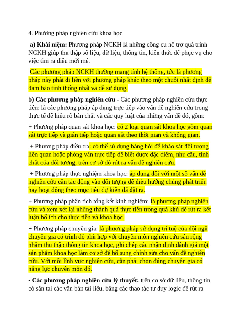 Phuong Phap Nghien Cuu Khoa Hoc | PDF