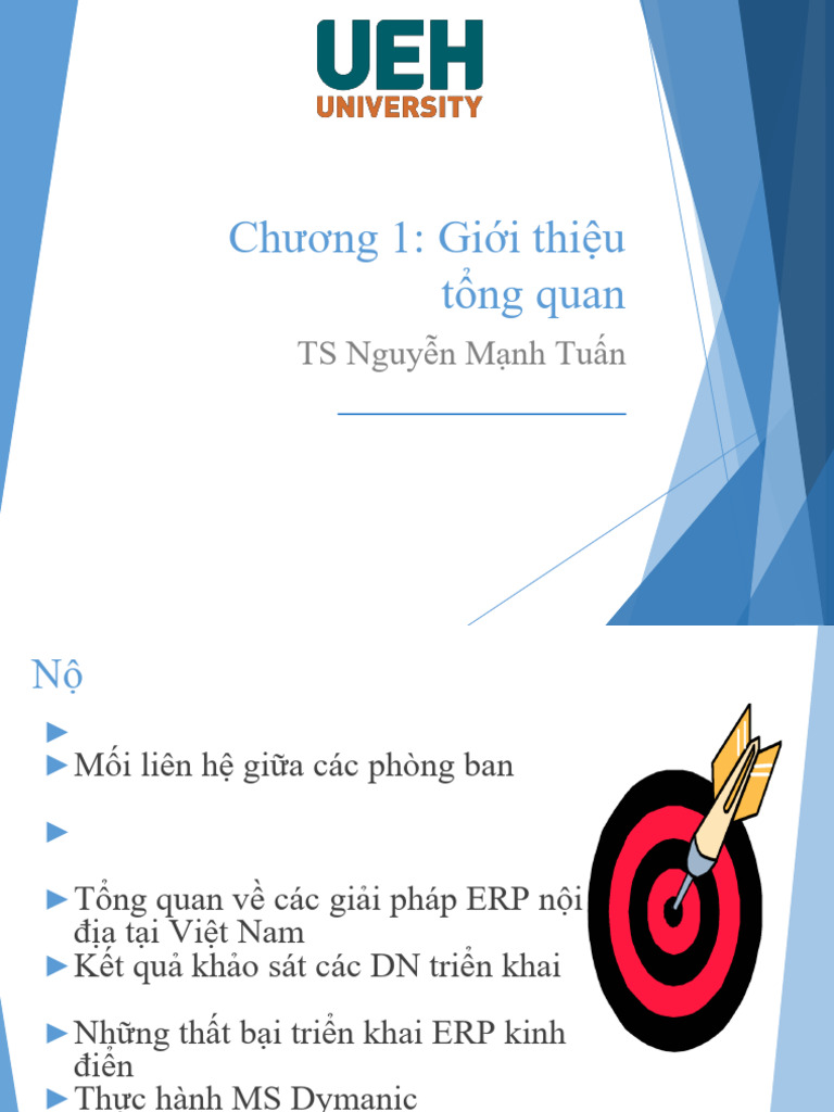 Chuong1_TongQuanVeERP | PDF