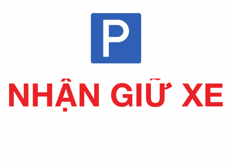 Bảng Gửi Xe | PDF