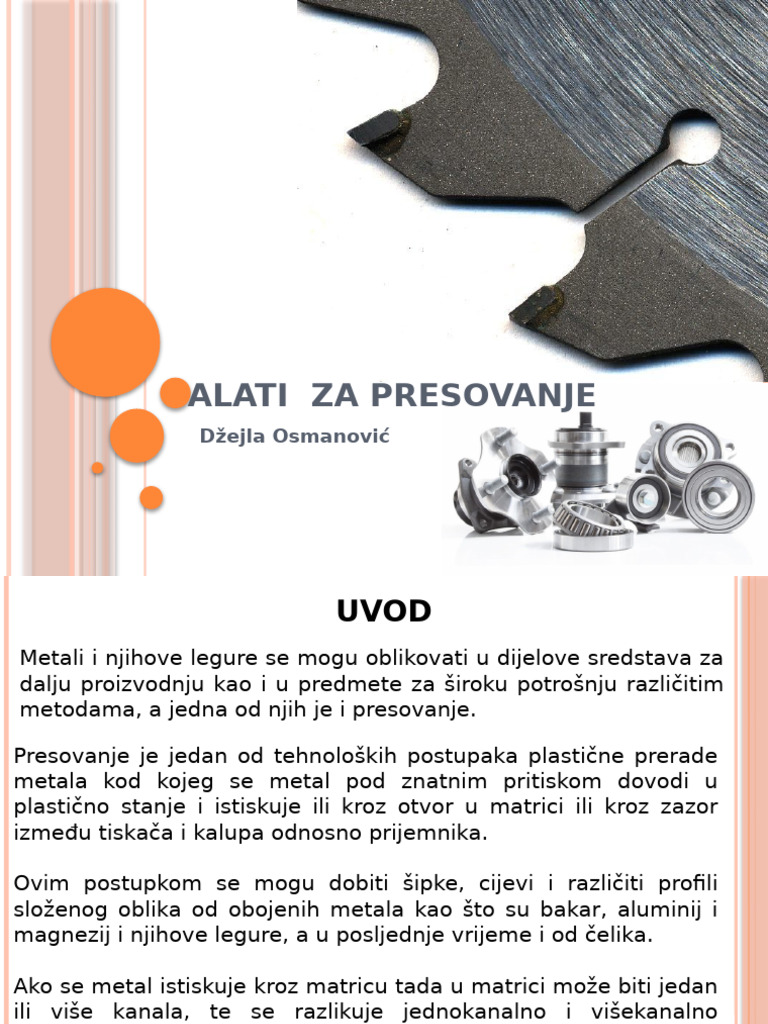 Dzejla, Presovanje | PDF