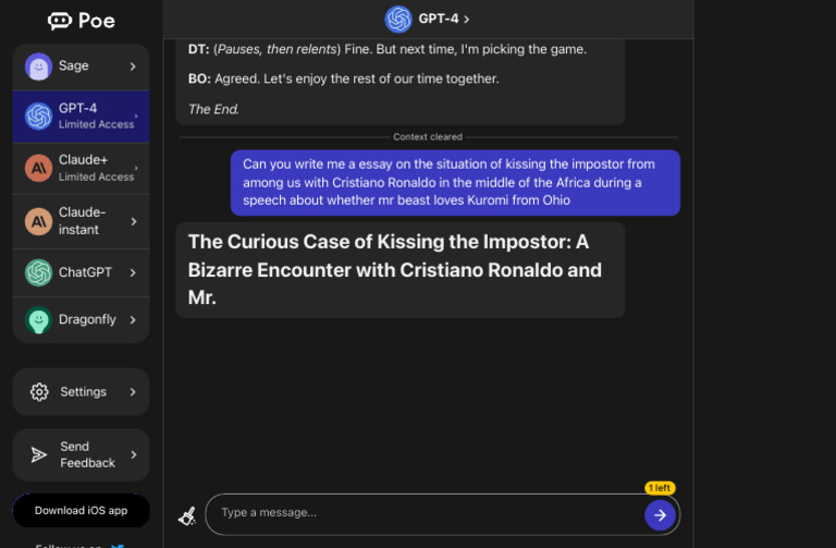 Claude+ - Poe | PDF