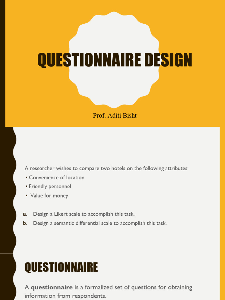 BRM Questionnaire | PDF