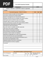 Spill Kit Inspection Checklist | PDF | Career & Growth | Self-Improvement