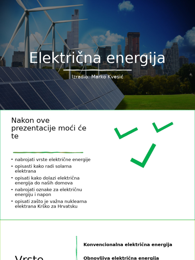 Električna energija | PDF