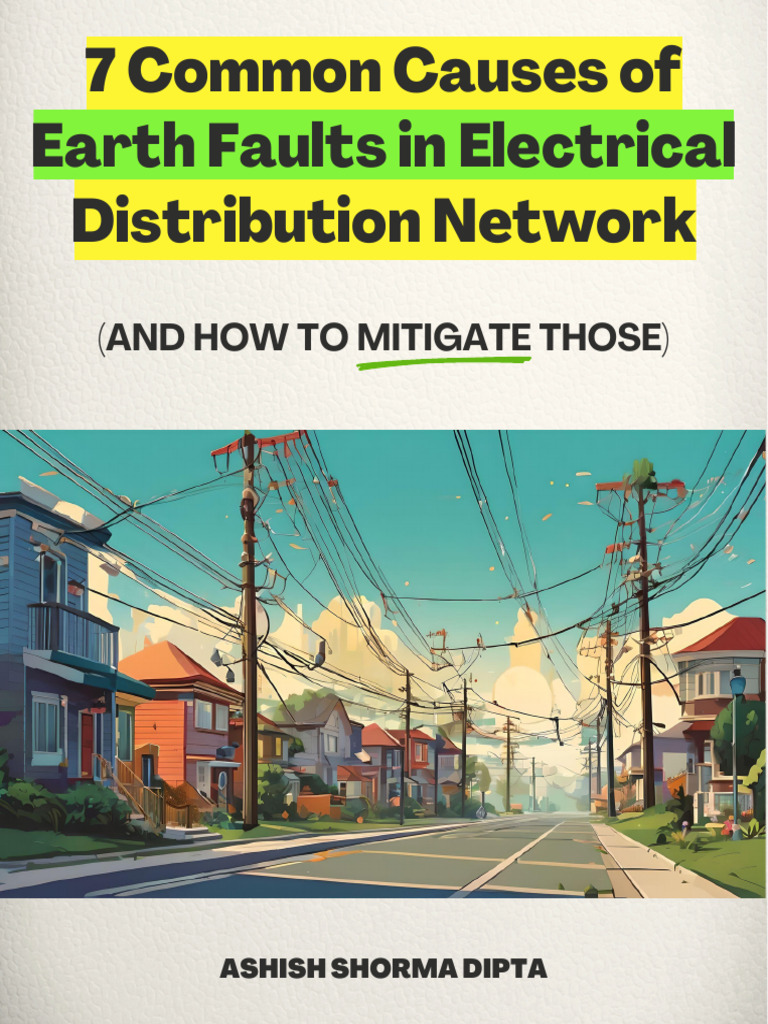7 Causes of Earth Faults in Electric Distribution Network | PDF ...