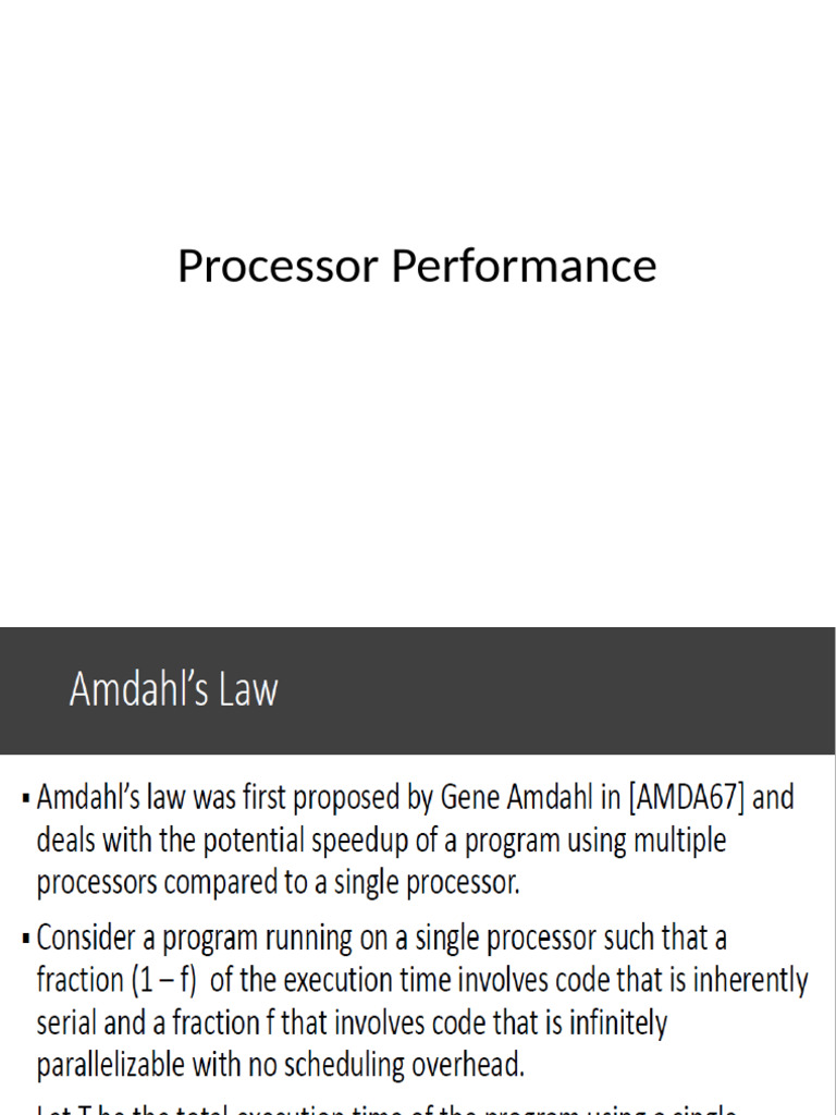17-Performance Metrics - Execution Time Calculation, MIPS, MFLOPS.-07 ...