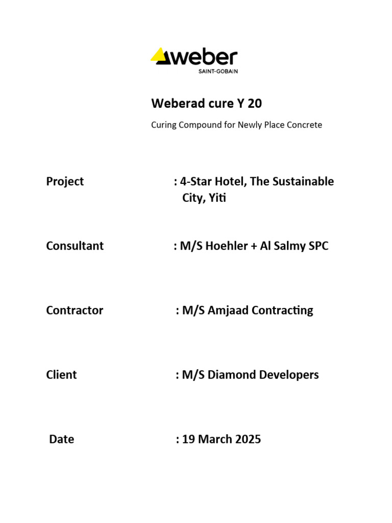 Weberad Cure Y 20 4 Star Hotel The Sustainable City Yiti | PDF ...