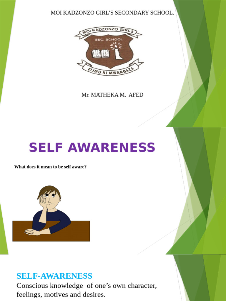 Self Awareness | PDF