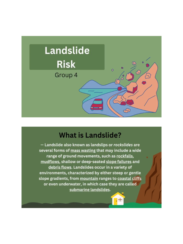 Group 4 Landslide Risk | PDF