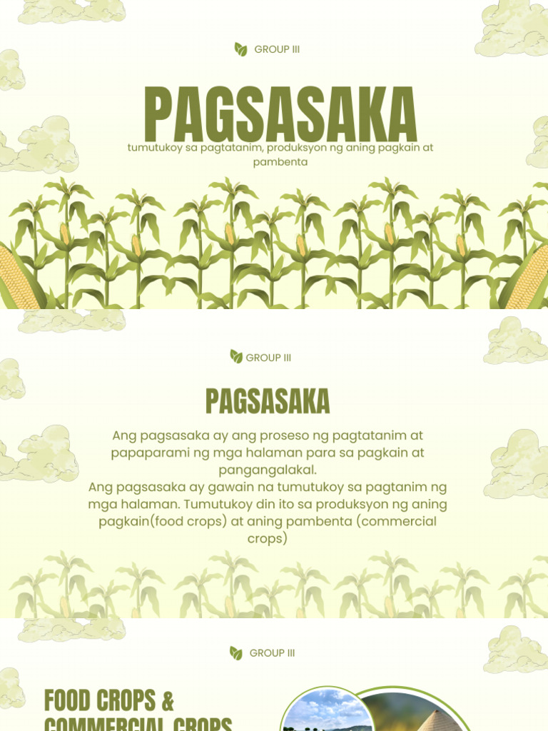 Pagsasaka AP9 Presentation | PDF