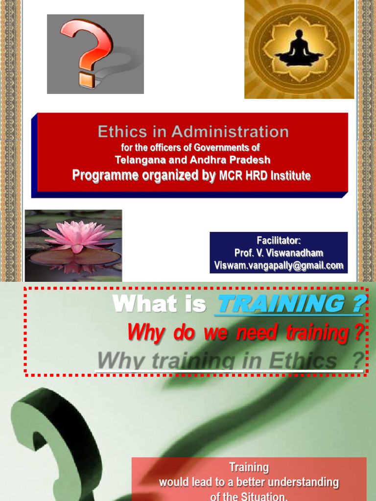 Ethics in Government Administration | PDF | Integrity | Morality