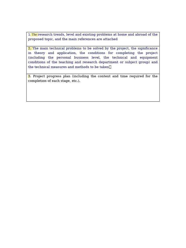 PHD Project Plan | PDF