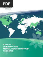 Mental Health First Aid Learner Guide | PDF | Learning | Mental Health