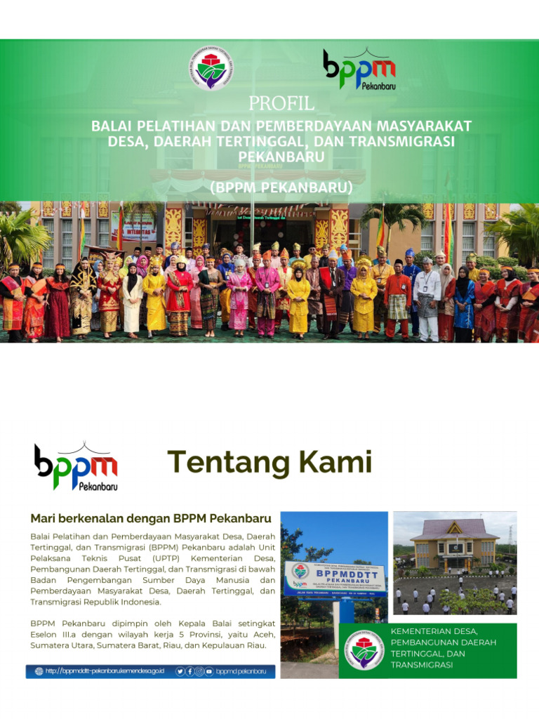 Profile Balai BPPM Pekanbaru 2024 | PDF