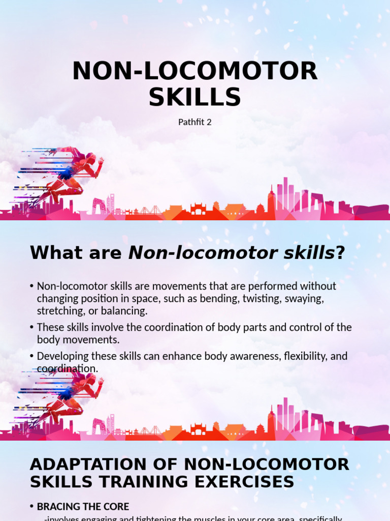 Non Locomotor Report | PDF | Physical Exercise | Physical Fitness