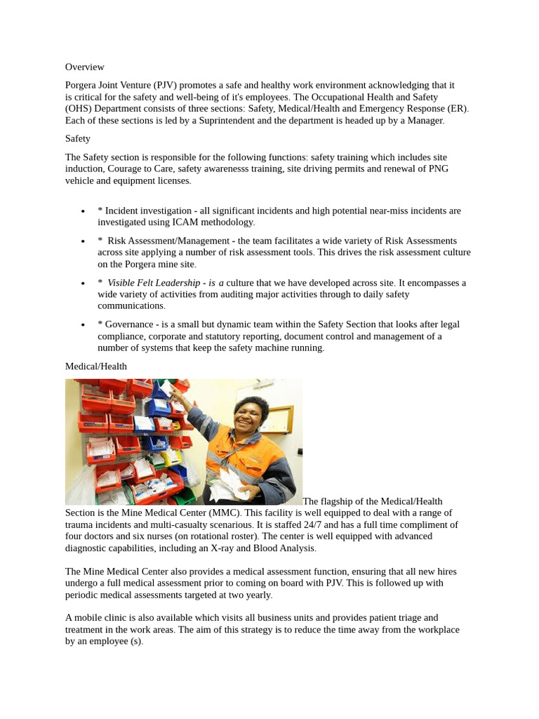 PJV Occupational Heaalth and Saftey Functions | PDF | Occupational Safety And Health | Safety