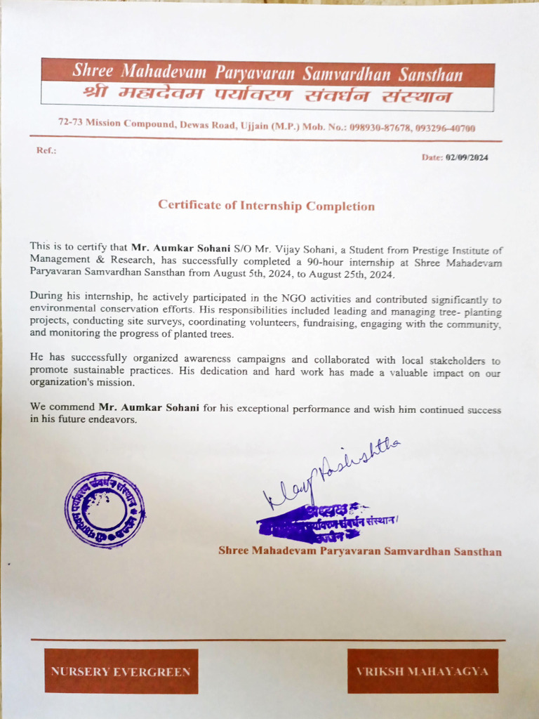 SMPSS Ujjain PDF | PDF