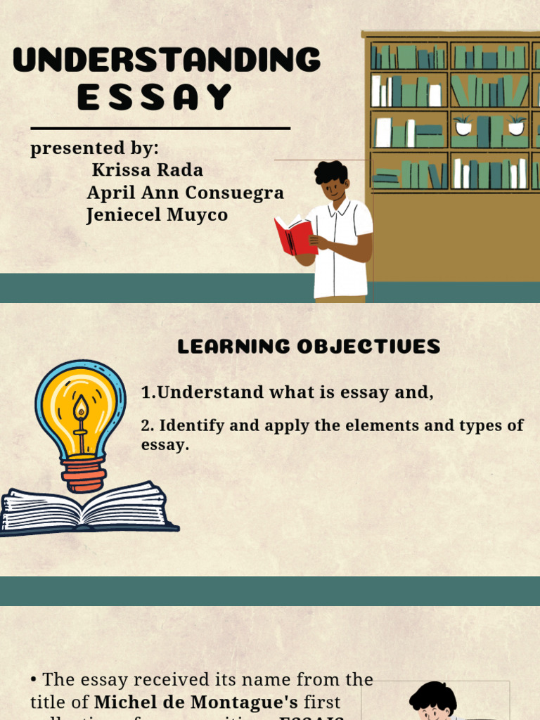Understanding Essay Group 2 | PDF | Essays | Narrative
