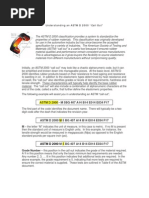 Astm d2000 Rubber Clasifiaction | PDF | Chemical Substances | Materials