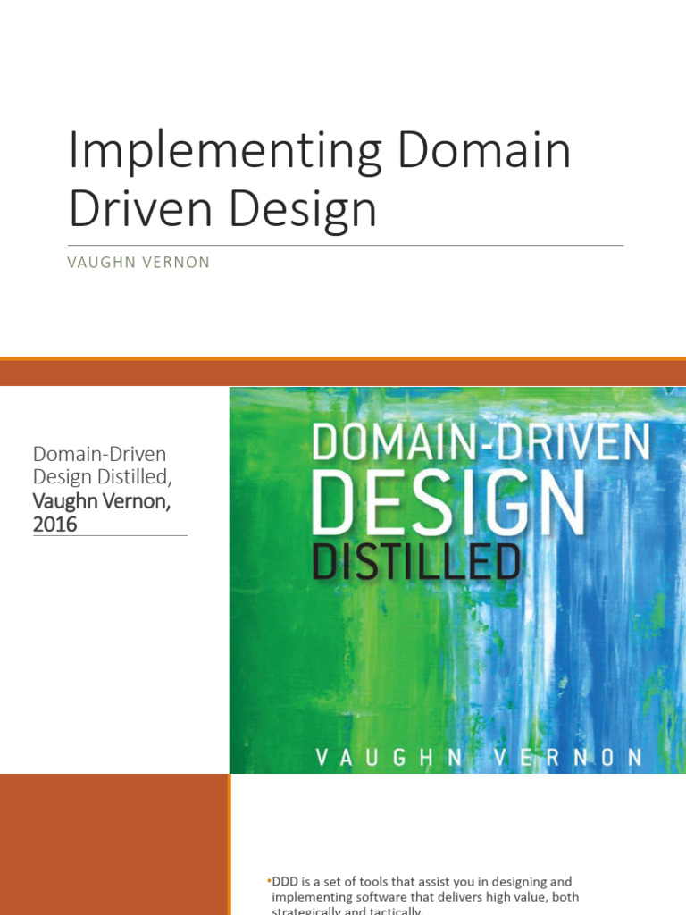 Implementing Domain Driven Design | PDF | Soap | Agile Software Development