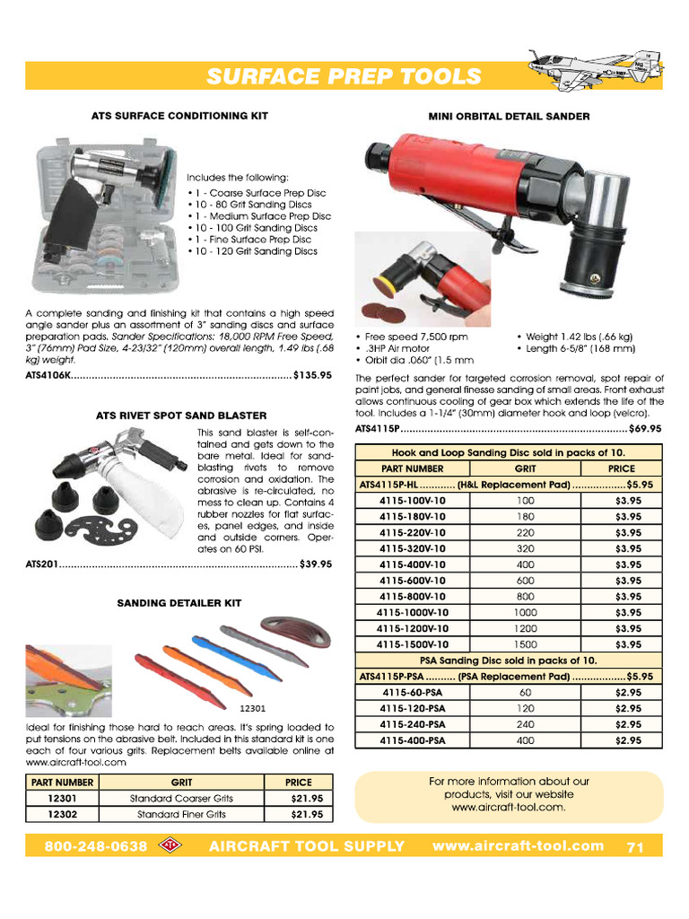 Surface Prep Tools | PDF