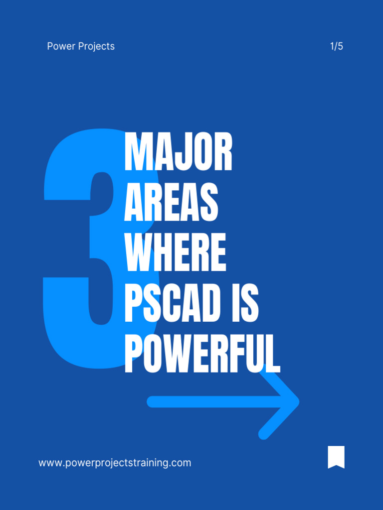 PSCAD Applications in Power Systems | PDF