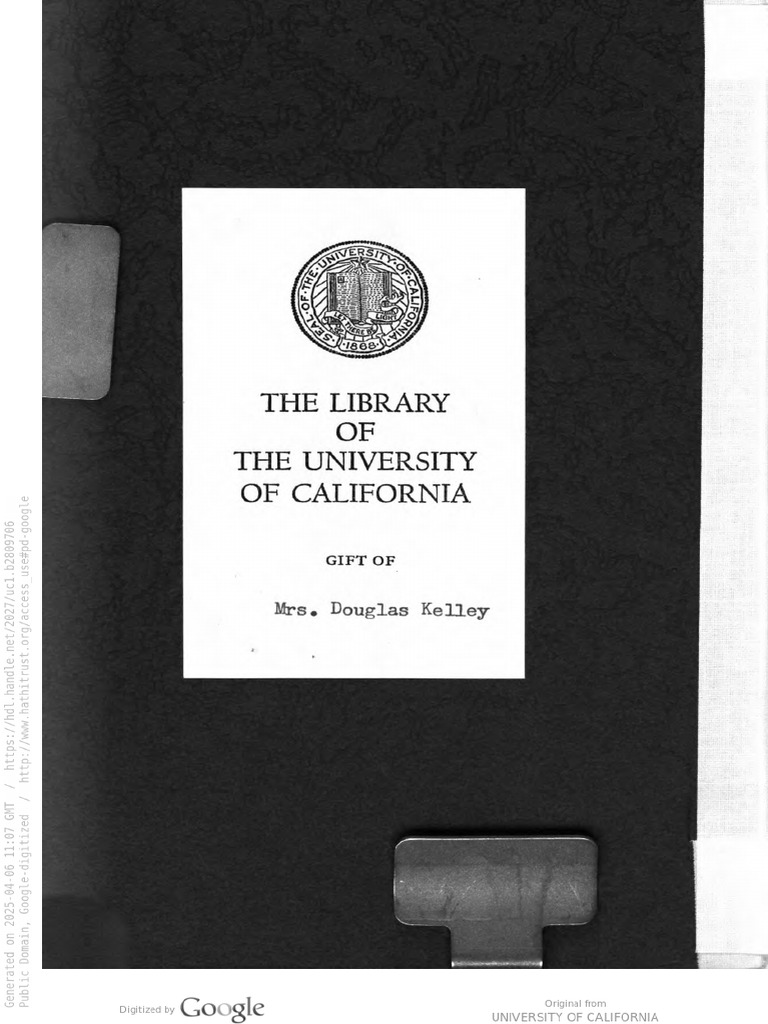 University of California Library Seal | PDF