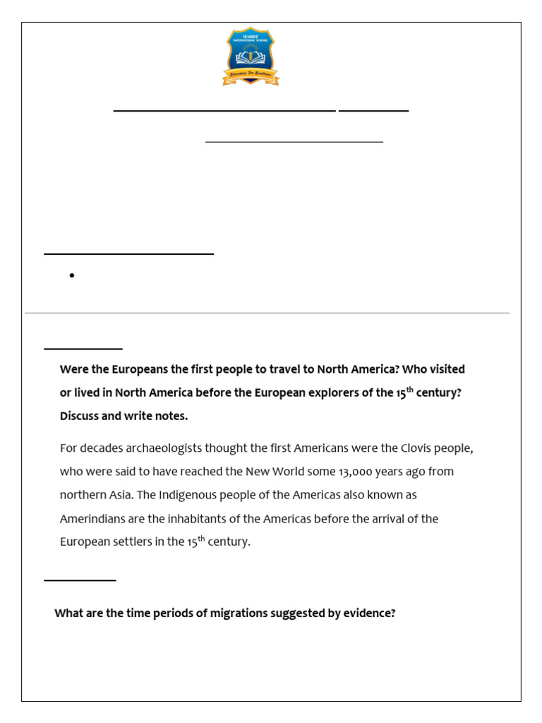 Indigenous Peoples of North America | PDF