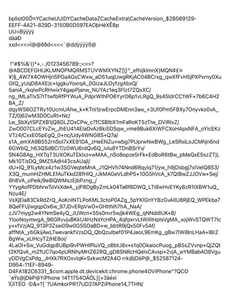 Com.apple.mobileGestalt.plist | PDF