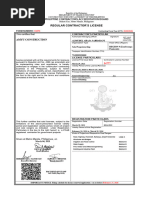 PCAB License 2024to2025 | PDF | License | Private Law