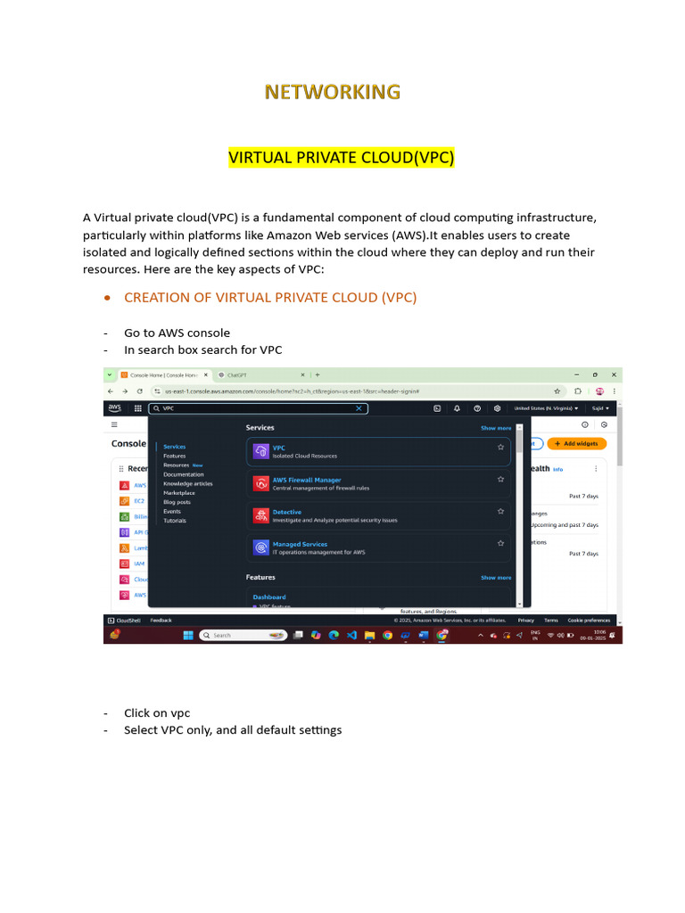 Mastering AWS VPC Secure Scalable Cloud Networking 1740480766 | PDF | Internet | Cloud Computing