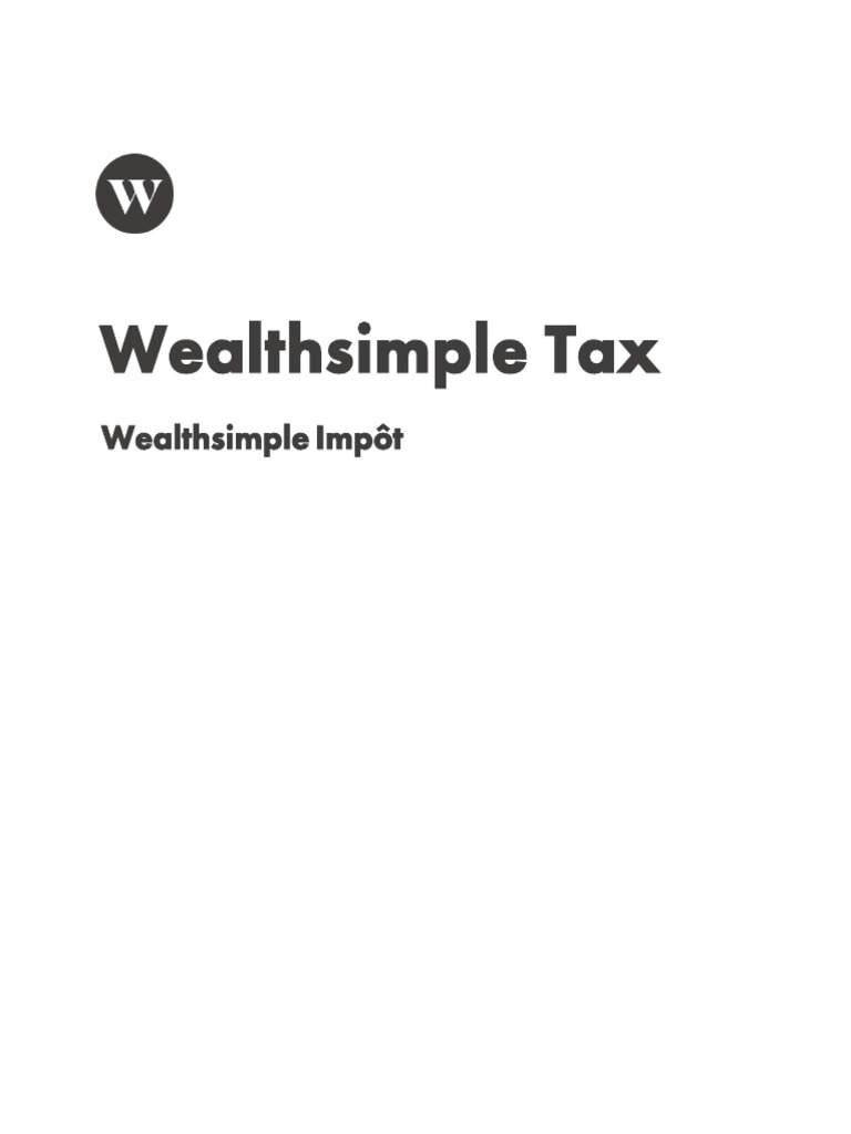 Wealthsimple 2024 Tax Return Summary | PDF | Tax Deduction | Tax Refund