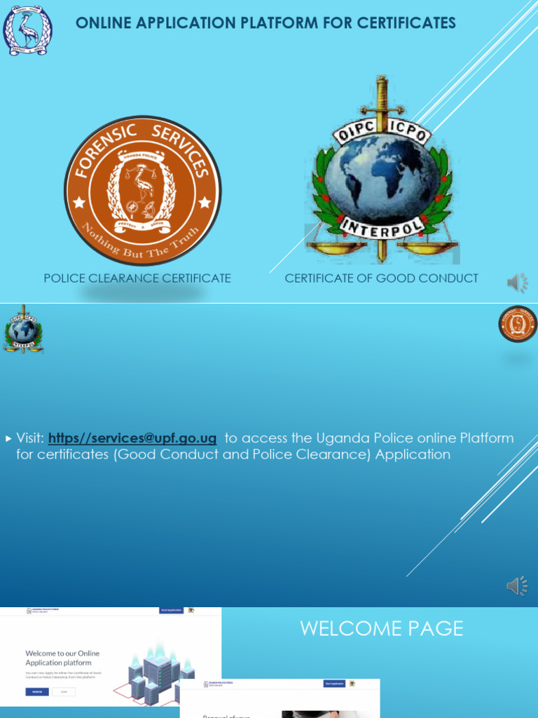 Uganda Police Clearance Application Guide | PDF | Identity Document ...
