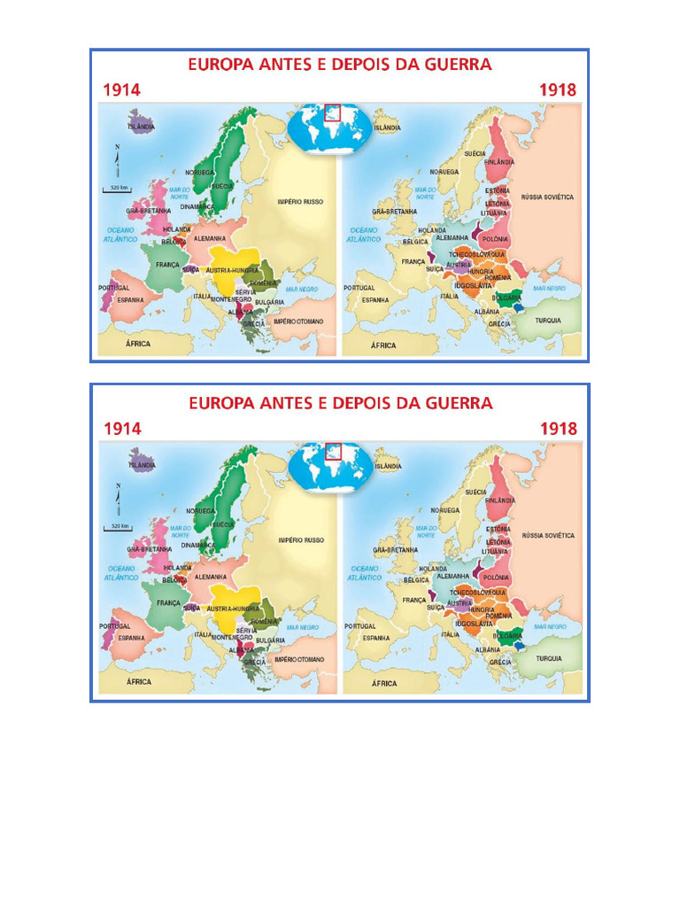 MAPA DA EUROPA | PDF