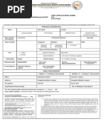 TDP Application Form | PDF