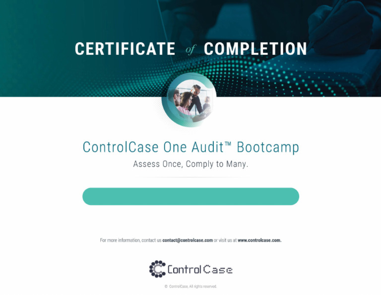 Rhanem Baali Module 4 Step 4 Quiz 8211 ControlCase One Audit™ Questions With Examples Course ...