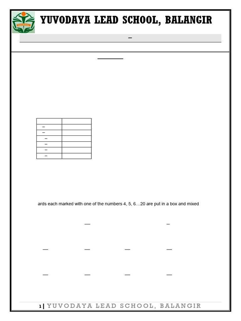 CLASS- X MATH SDN 21.12.2024 | PDF | Mean | Mathematics