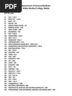 PhilHealth ICD Codes for Referral Package | PDF | Heart | Meningitis