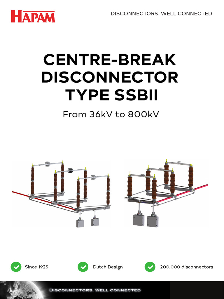 Hapam Disconnectors Overview | PDF | Switch | Voltage