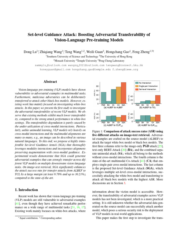 Set-Level Guidance Attack - Boosting Adversarial Transferability of ...
