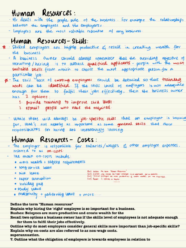 Human Resources | PDF