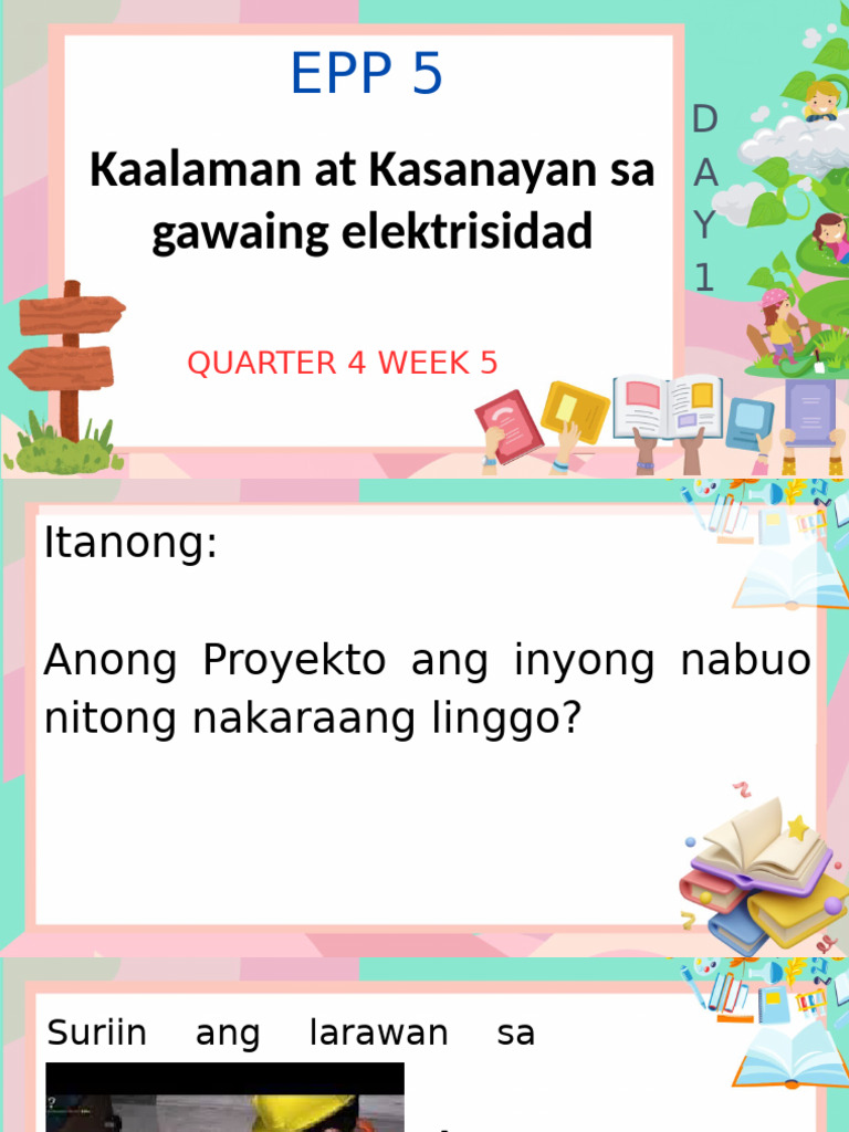 Kaalaman at Kasanayan Sa Gawaing Elektrisidad: Quarter 4 Week 5 | PDF