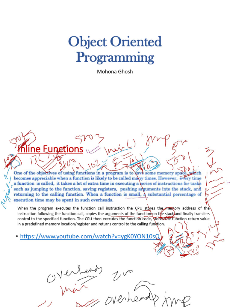 Lec - 9 Functions in A Class 2 | PDF | Parameter (Computer Programming) | Software Development