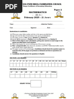 Math pp2 Kcse 2024-1 | PDF