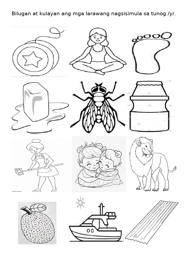 Letrang Y Worksheets | PDF