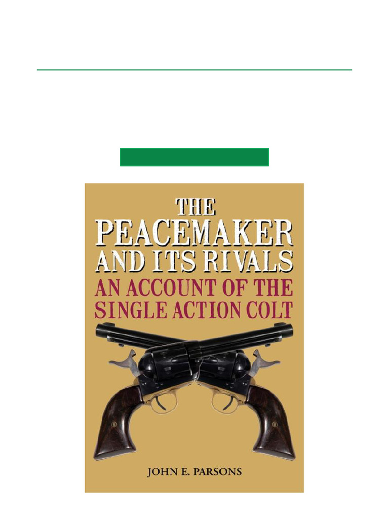 Peacemaker and Its Rivals: Read Online | PDF