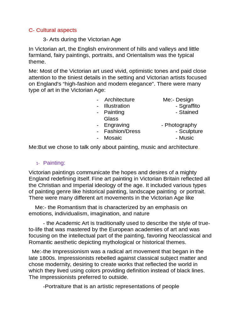 Victorian Age Art (DNL) | PDF | Paintings | Impressionism