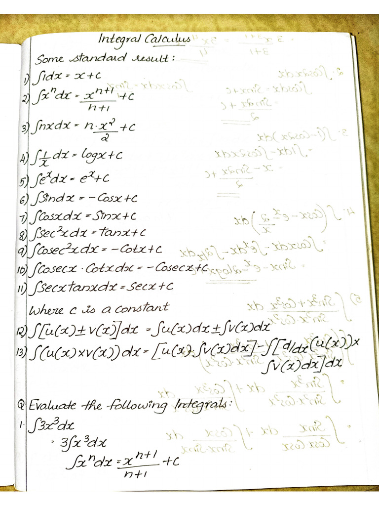Integral Calculus LL | PDF