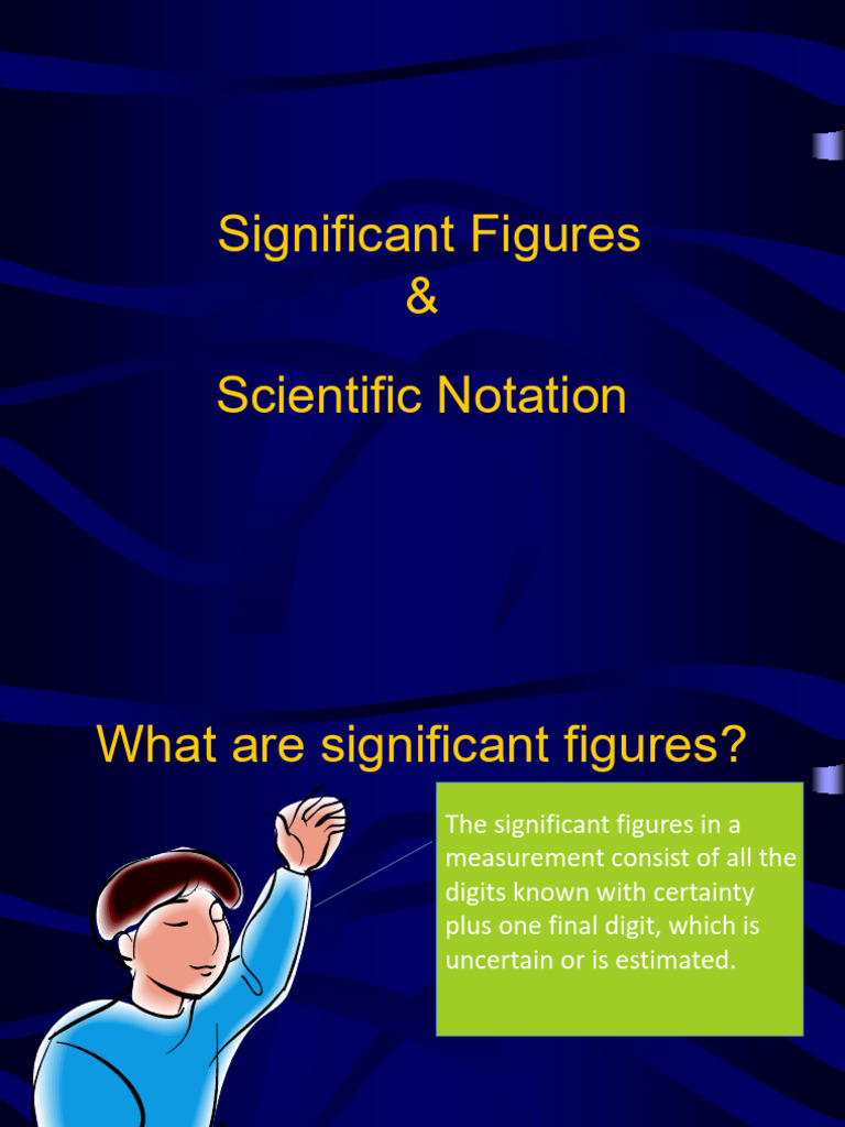 Understanding Significant Figures & Notation | PDF | Significant ...