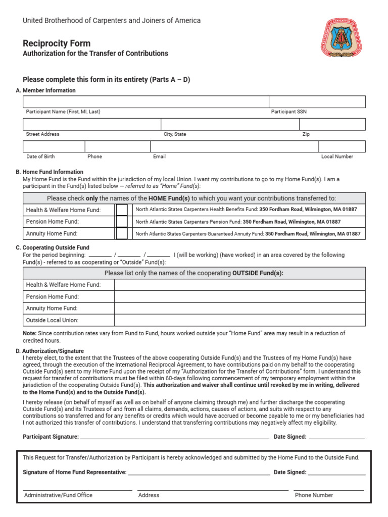 NE Reciprocity Form English Spanish Version | PDF